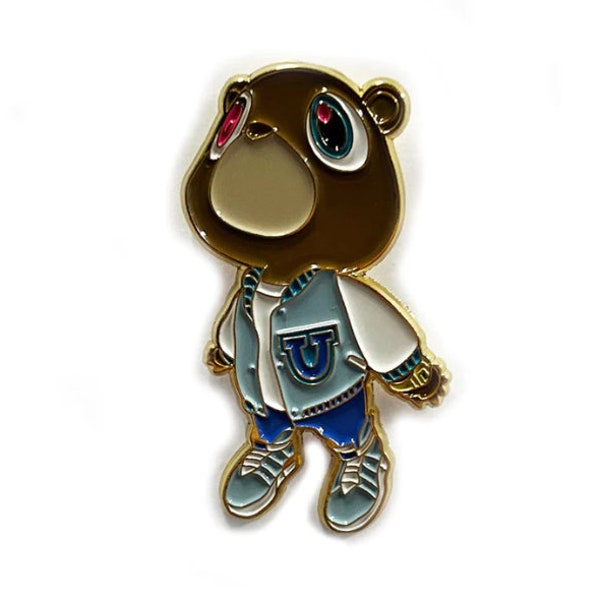 Kanye West Graduation Bear Pin - Etsy