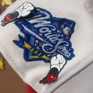 Kaws Hands Glow in the Dark Pin Set - Etsy