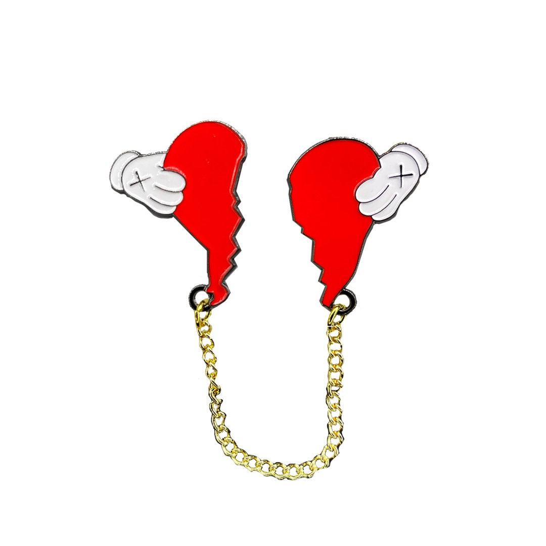808's and Heartbreaks Chained Pin - Etsy