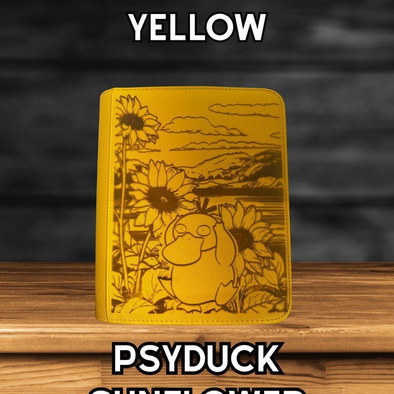 Psyduck Card Binder - Etsy