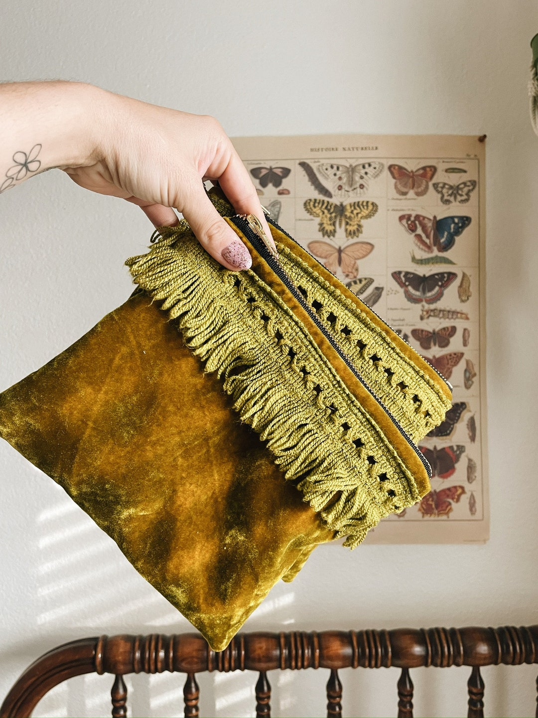 Zipper Pouch, Purse, Oil Bag, Matcha - Etsy