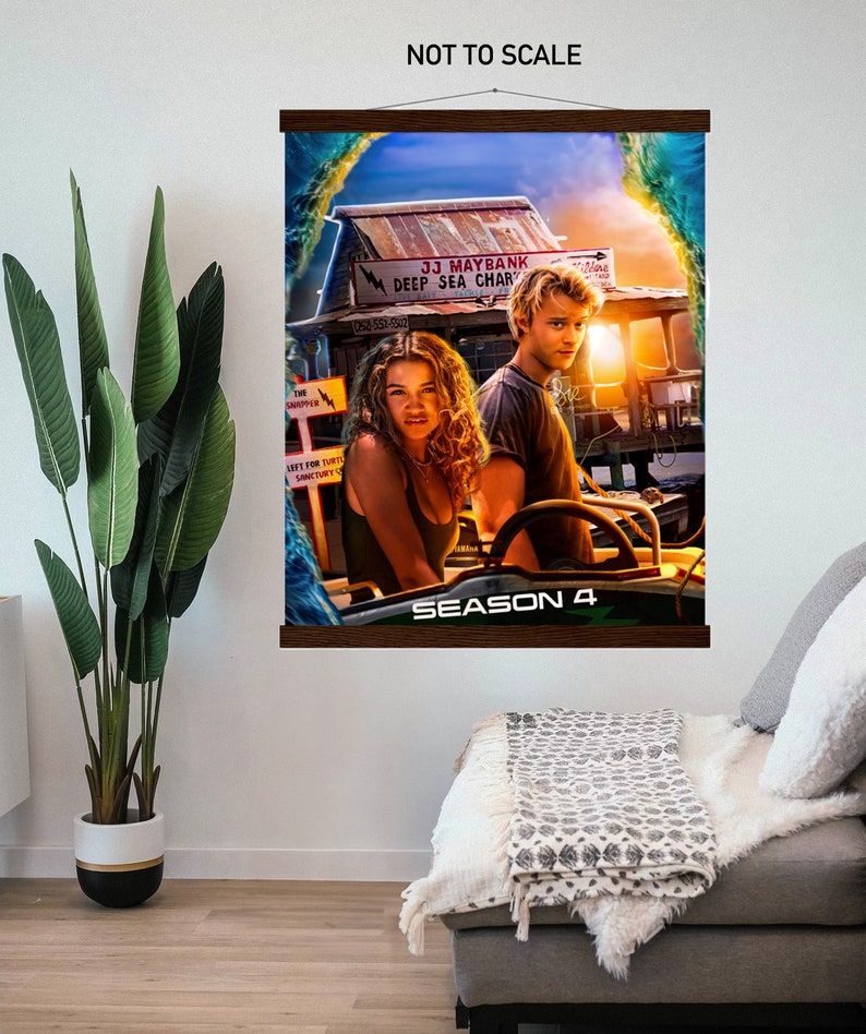 Outer Banks Season 4 JJ and Kiara the Snapper Poster - Etsy Australia