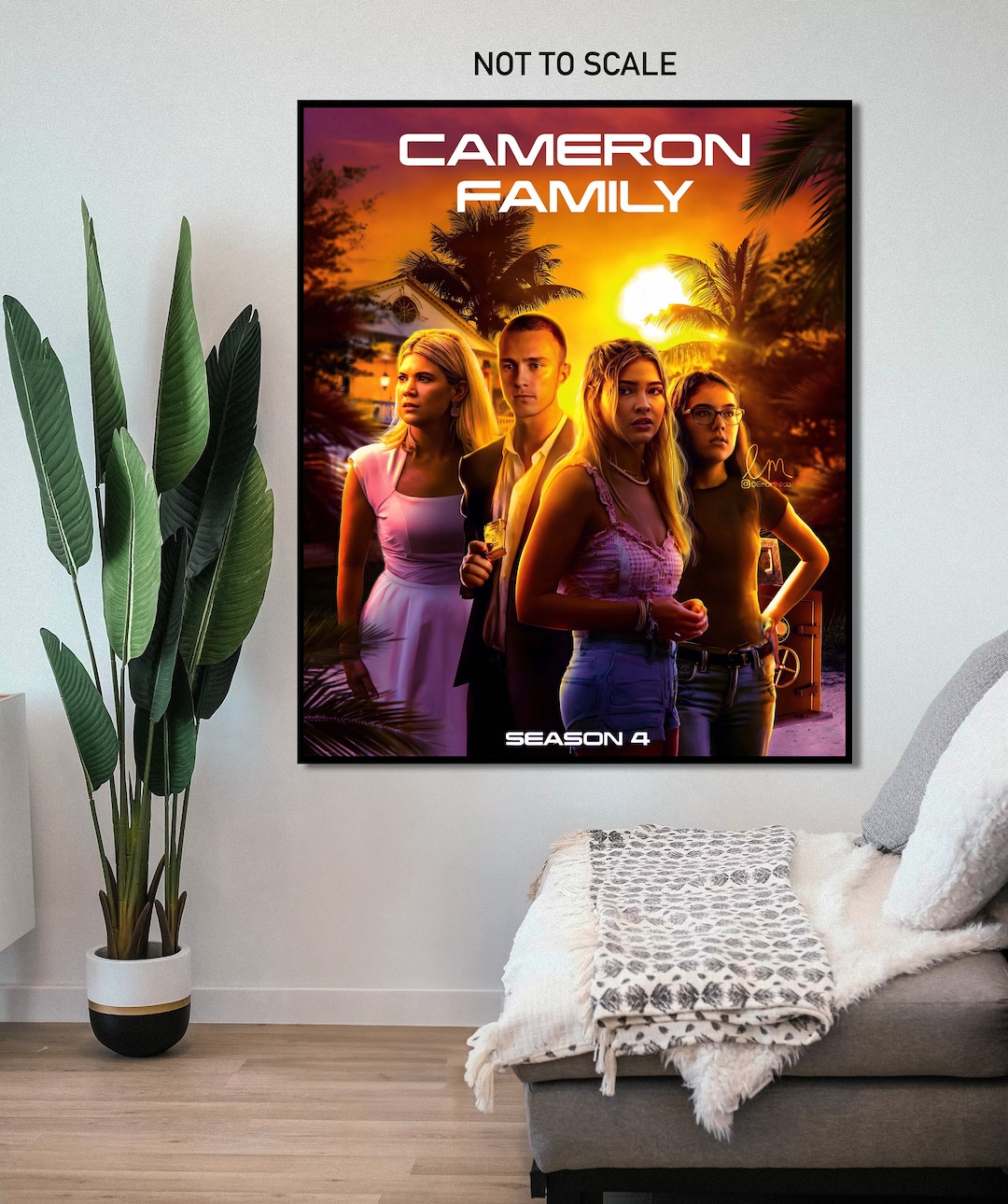 Outer Banks Cameron Family Season 4 Poster - Etsy