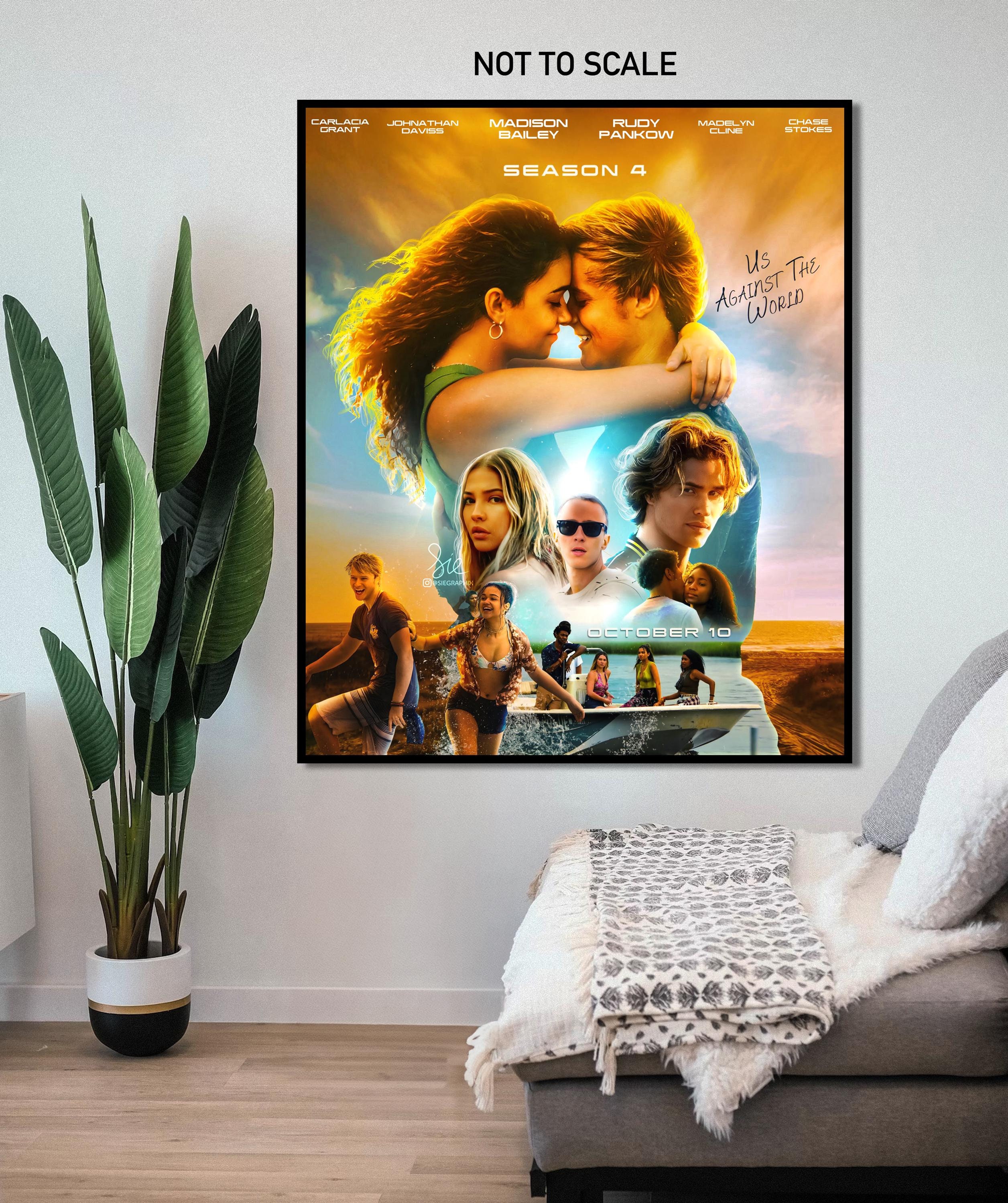 Outer Banks Season 4 Us Against the World Poster - Etsy