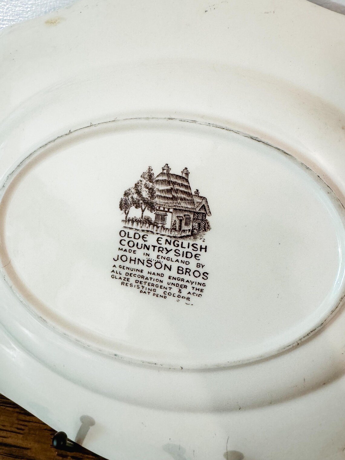 Vintage English Countryside Platter by Johnson Bros English Platter ...