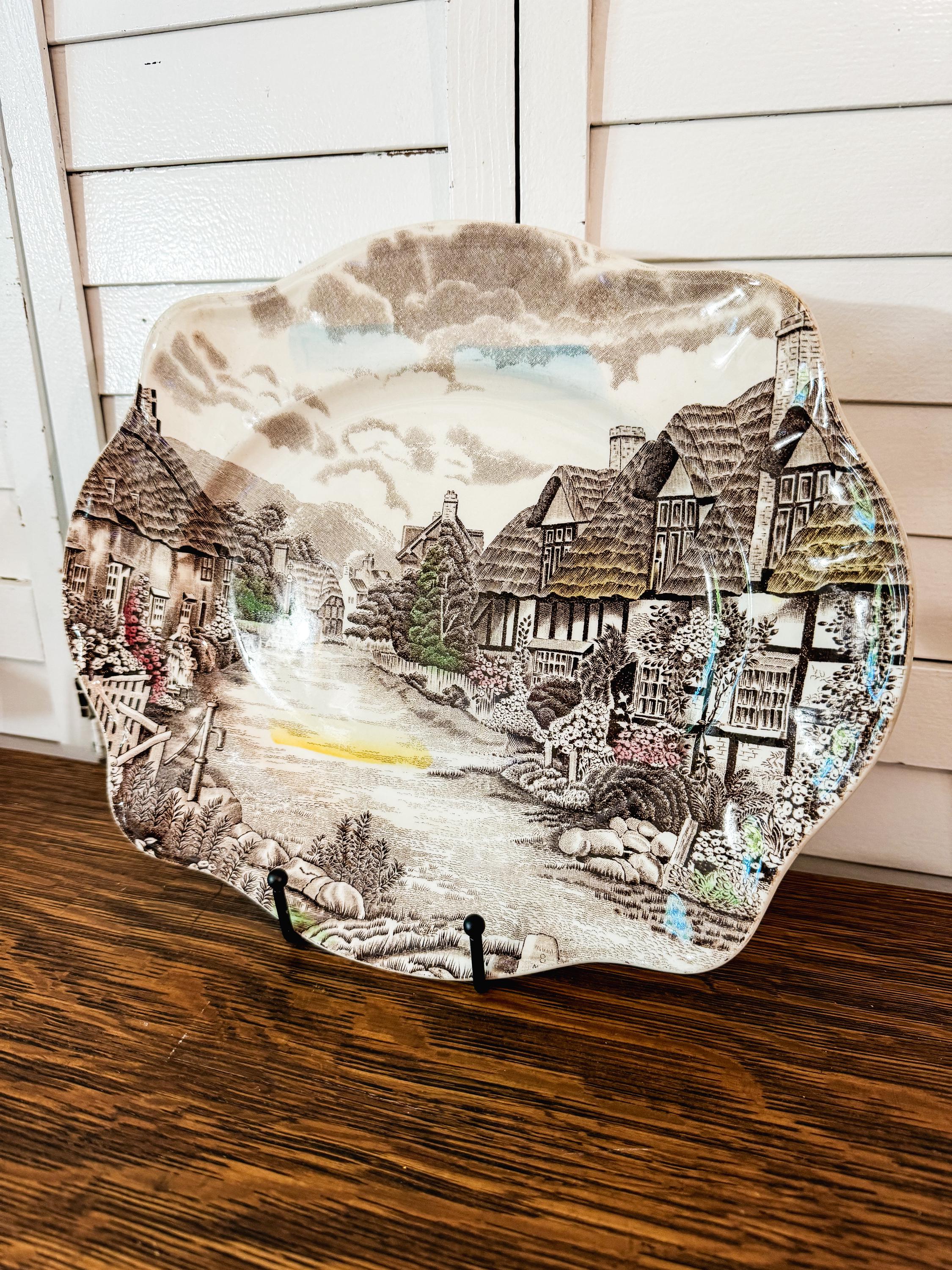 Vintage English Countryside Platter by Johnson Bros English Platter ...