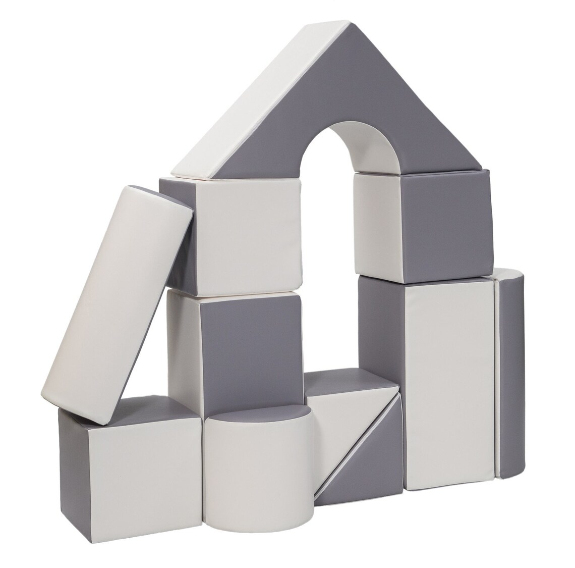 Soft Play Block Set Grey and White Soft Play for Kids Soft - Etsy