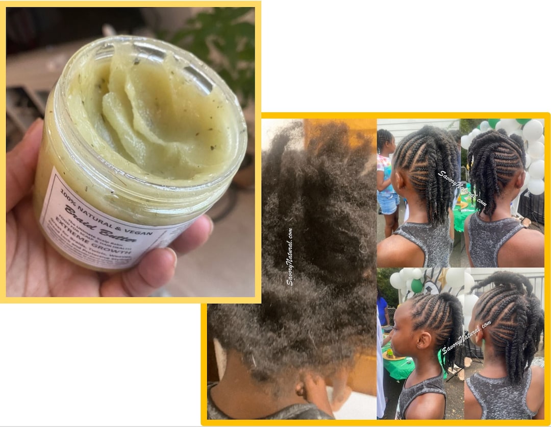 EXTREME GROWTH Indian Hemp Herbal Growth Balm Vegan Hair Grease ...
