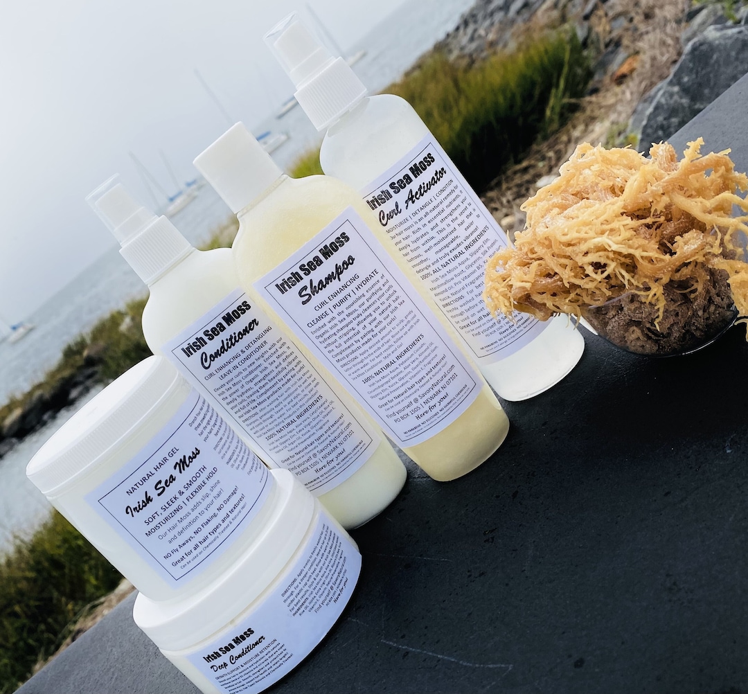 Irish Sea Moss Vegan Cleansing Natural Shampoo Conditioner Irish Sea ...