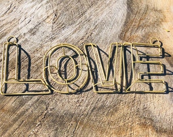 Hanging Wire Sign - Etsy