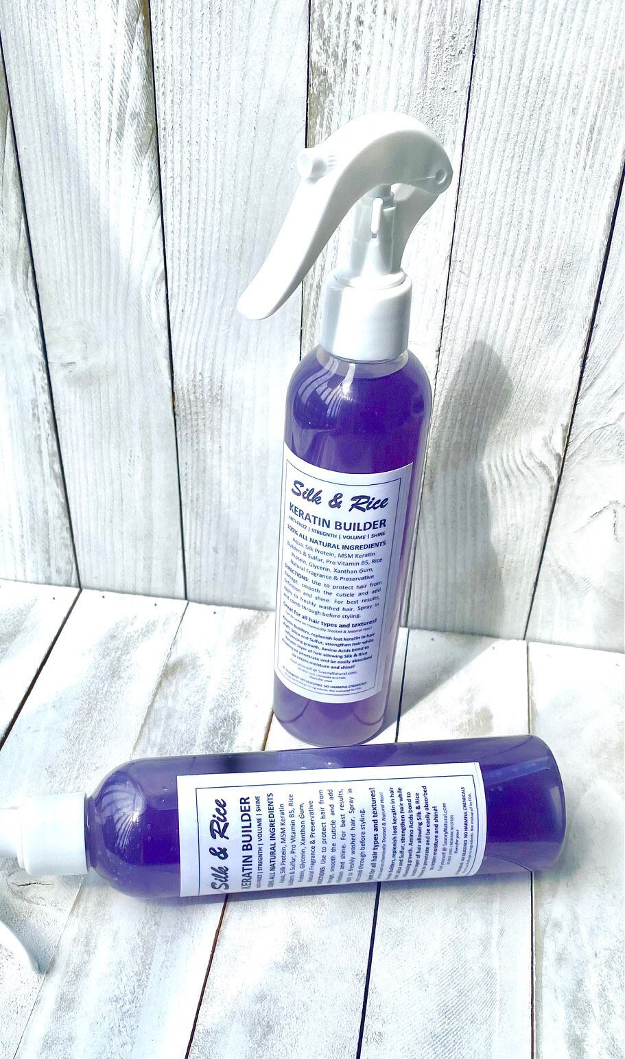 Silk & Rice Keratin Builder Pre Heat Treatment Lightweight Conditioner ...