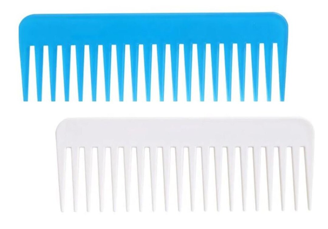 Detangling Wide Tooth Comb for Long Thick Hair Argan and Coconut Oil ...