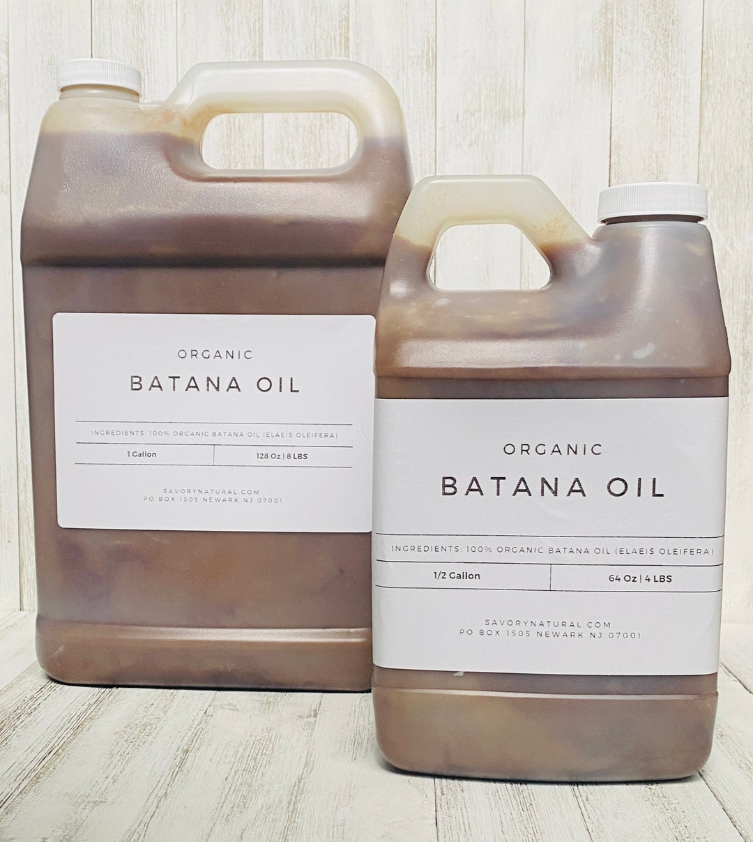 BULK BATANA Oil Organic From Honduras Wholesale Gallon FREE Shipping ...