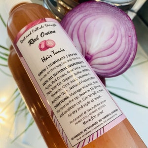 Red Onion Follicle & Root Strength Regrow Thinning Hair Stimulate ...