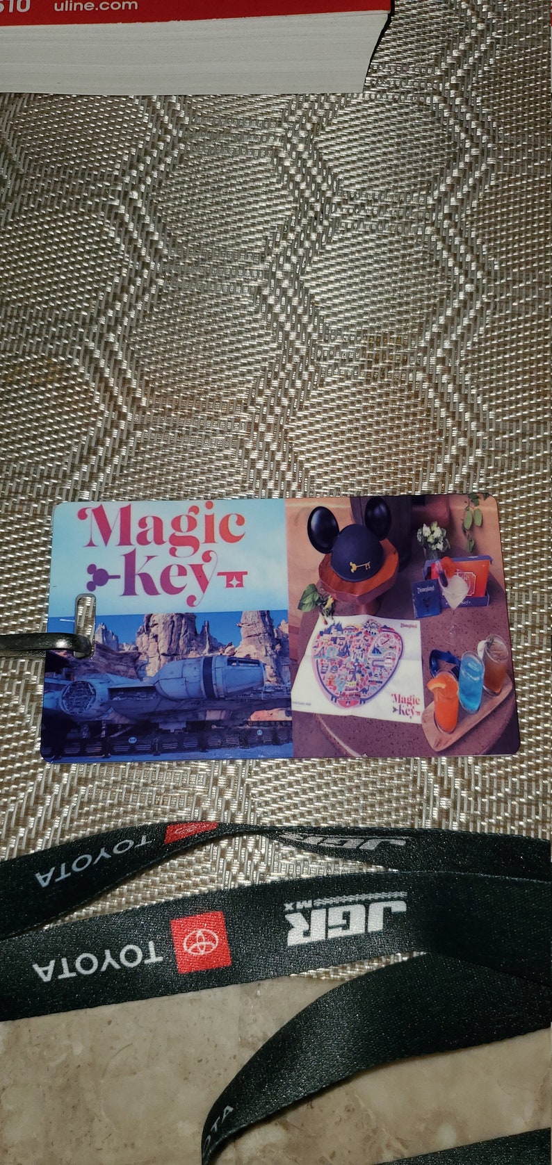 Disney Magic Key Card-disney Card-key Holder Card-key-california ...