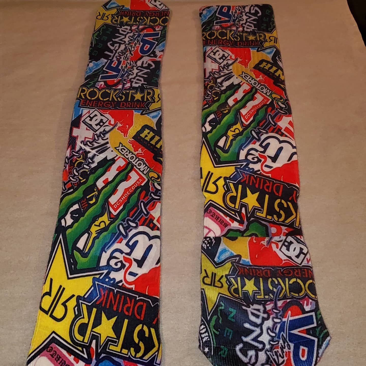 Socks for Men Socks for Men With Design Sticker Bomb Socks - Etsy