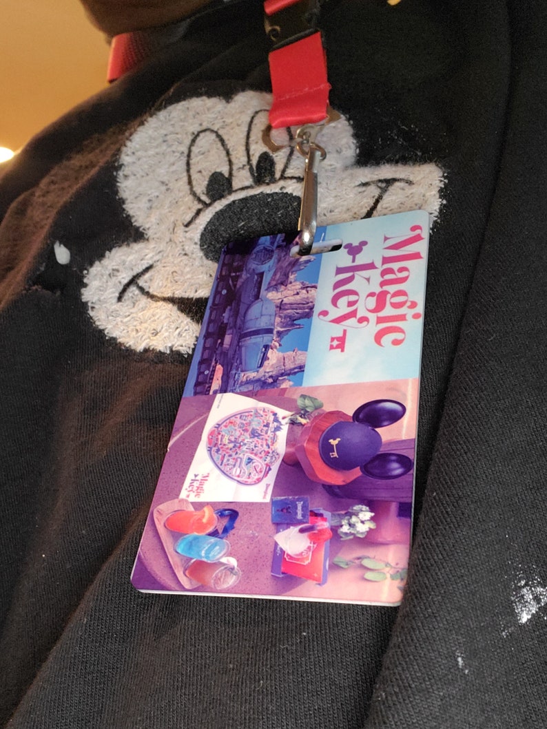 Disney Magic Key Card-disney Card-key Holder Card-key-california ...