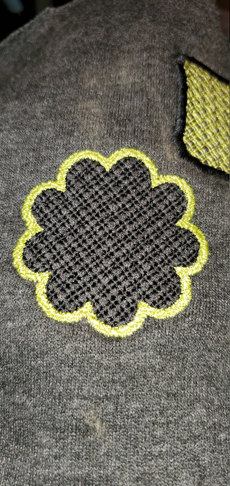 Scallop Knockdown Split Border Frame Set Digital Machine Embroidery. - Etsy