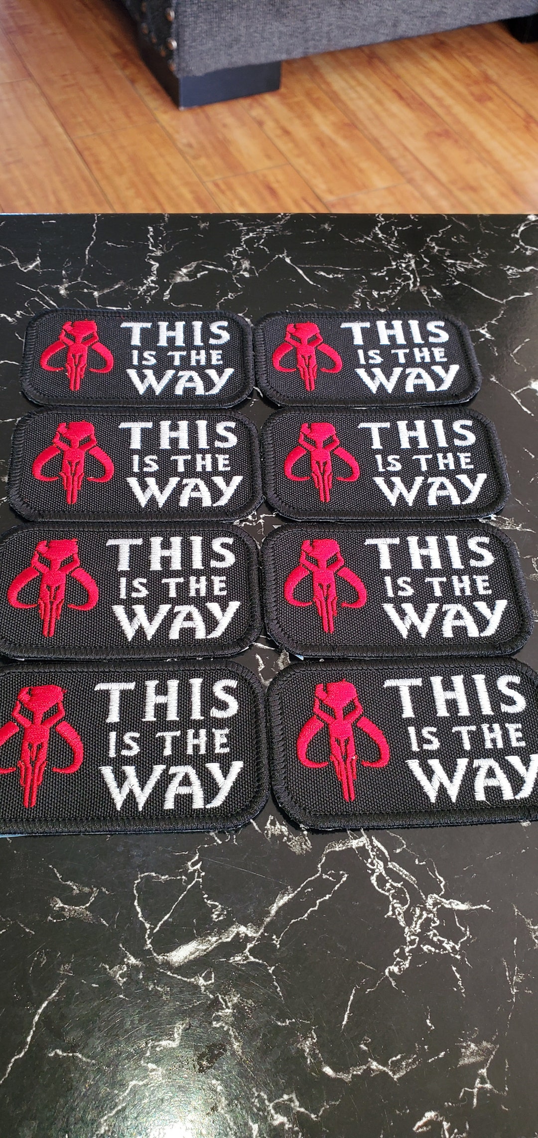 This is the Way Patch Embroidered Patch Sew on /iron, This is the Way ...