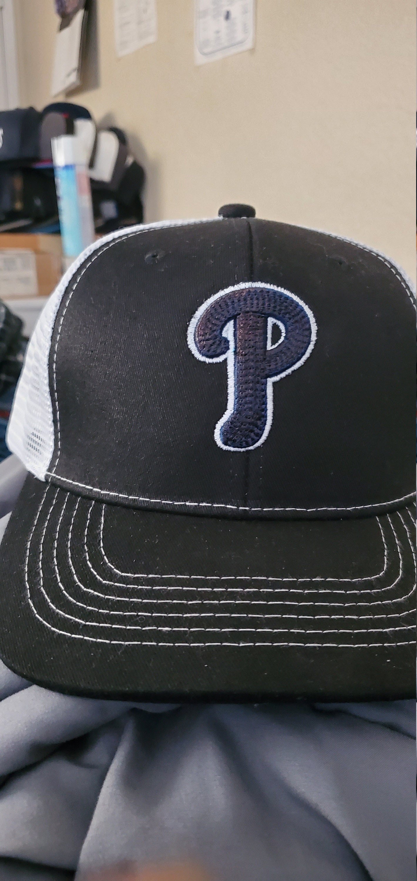 Philadelphia PHILLIES P 3d Puff Chainstitch phillies Premium Snapback ...