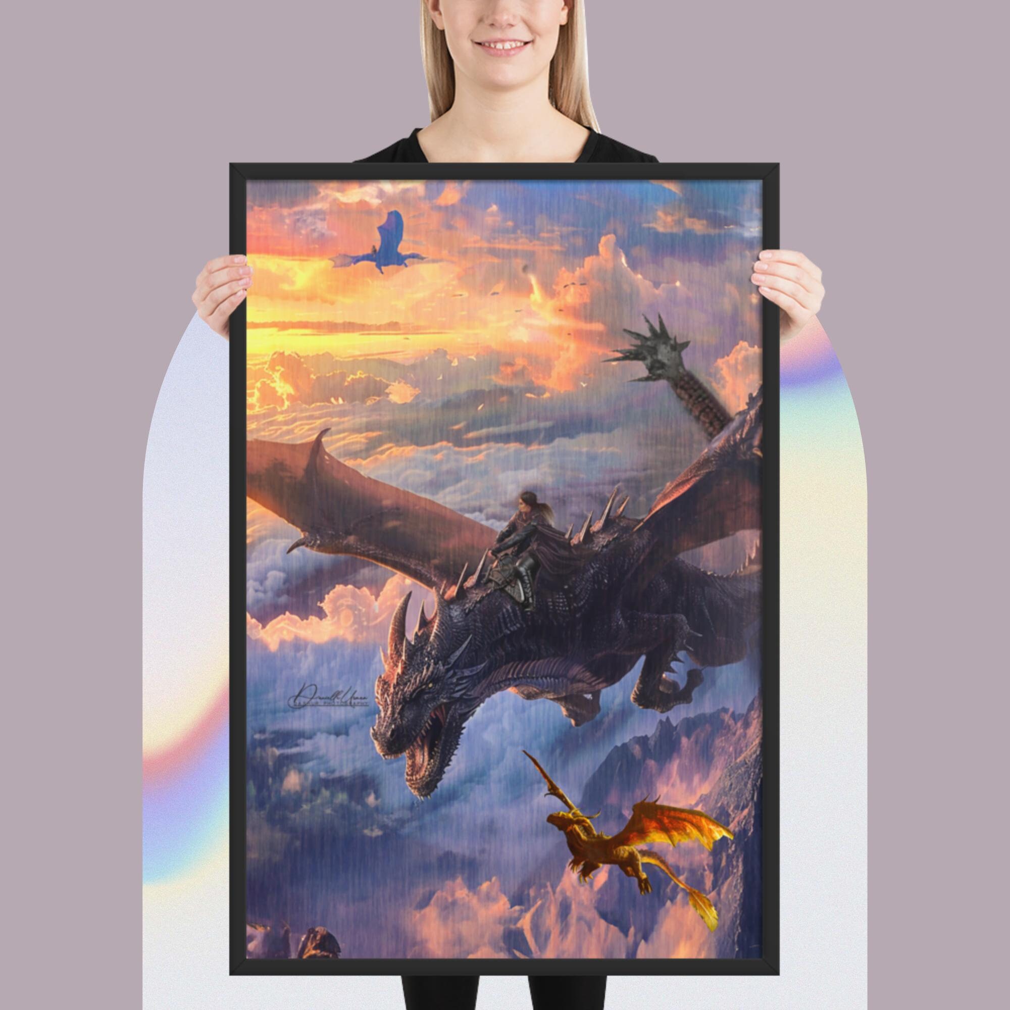 Fourth Wing-framed Poster - Etsy