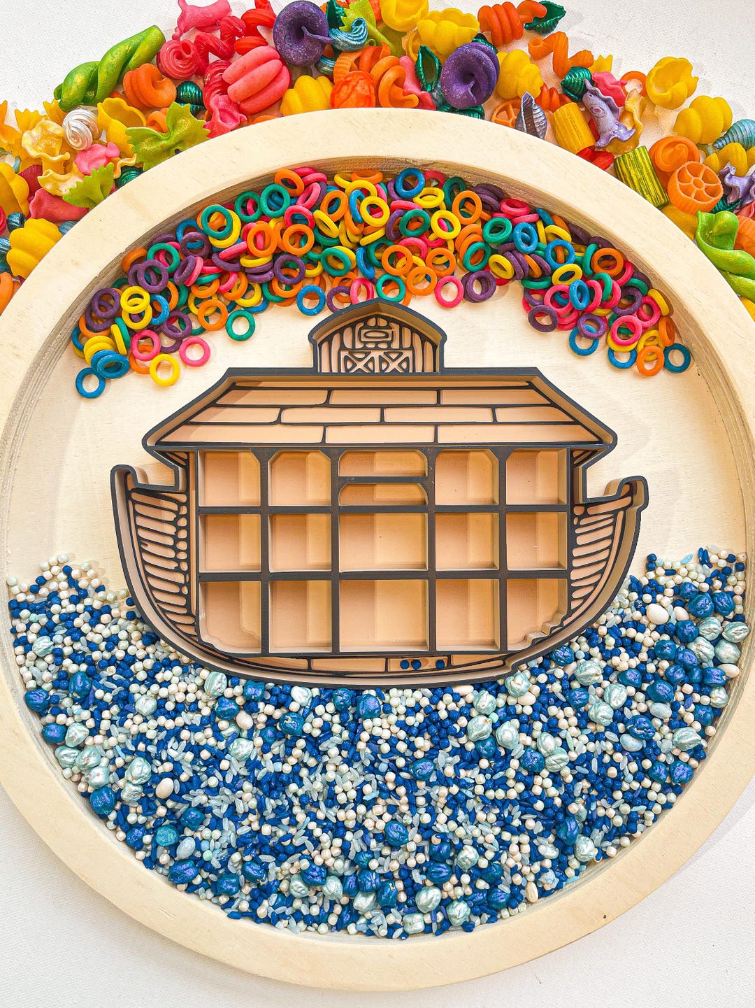 Noah’s Ark Sensory Tray for Kids – Play Tray Activity, Pretend Play ...