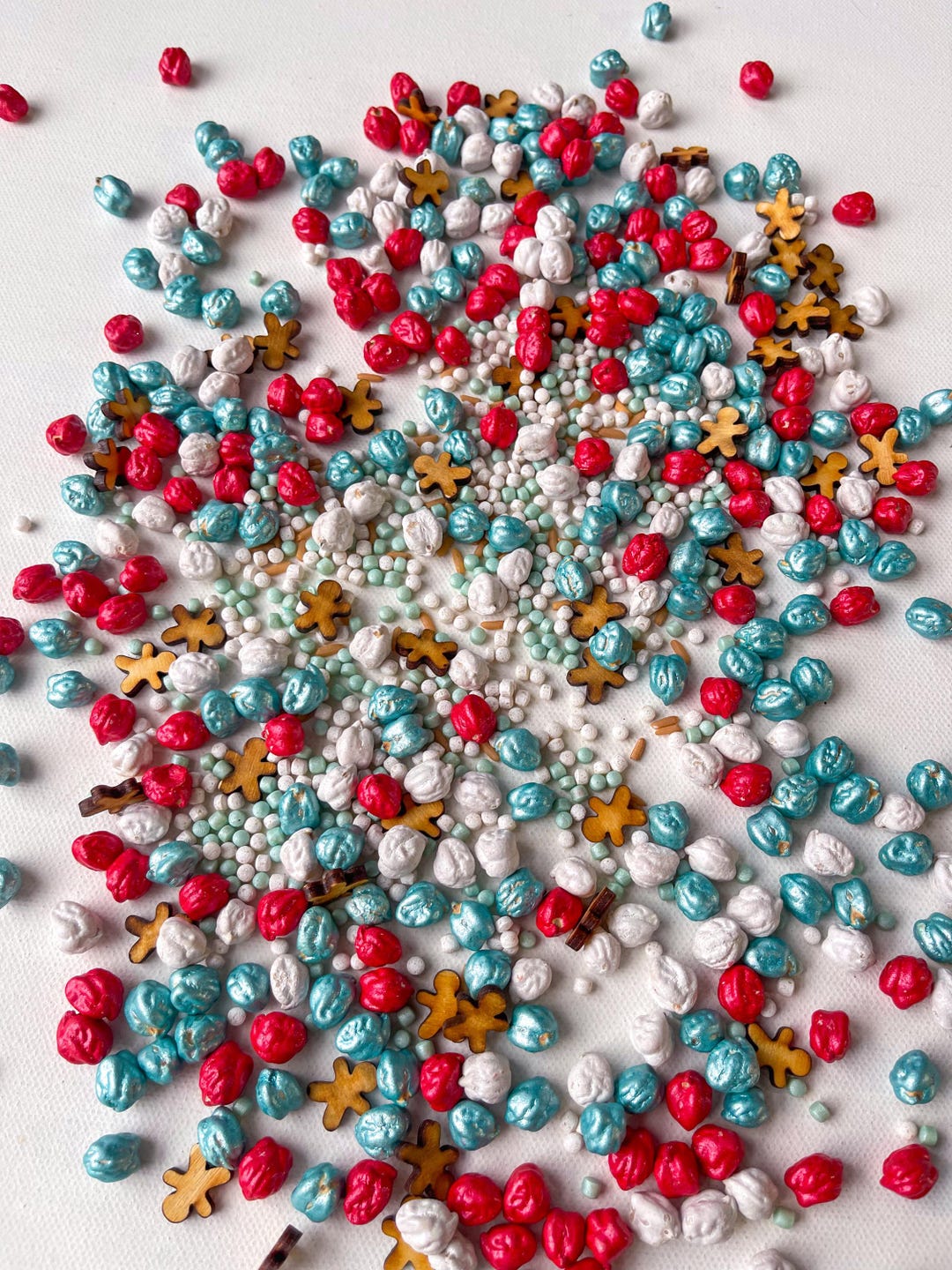 Gingerbread Sprinkles Sensory Mix - Holiday Sensory Play Bin Filler ...