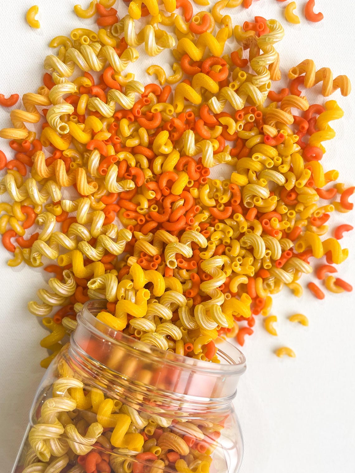 Sunshine Sensory Mix – Yellow & Orange Noodles, Summer Sensory Play ...