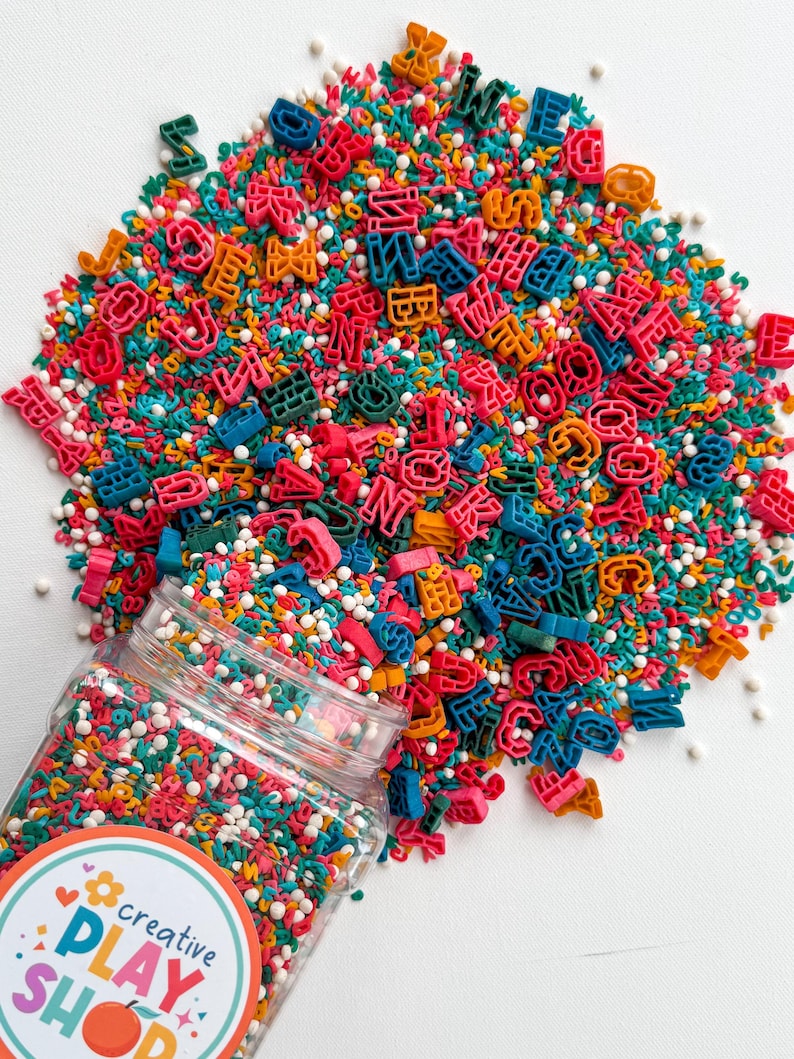 Letters to Santa Sensory Bin Mix: Christmas ABC Learning Activity - Etsy