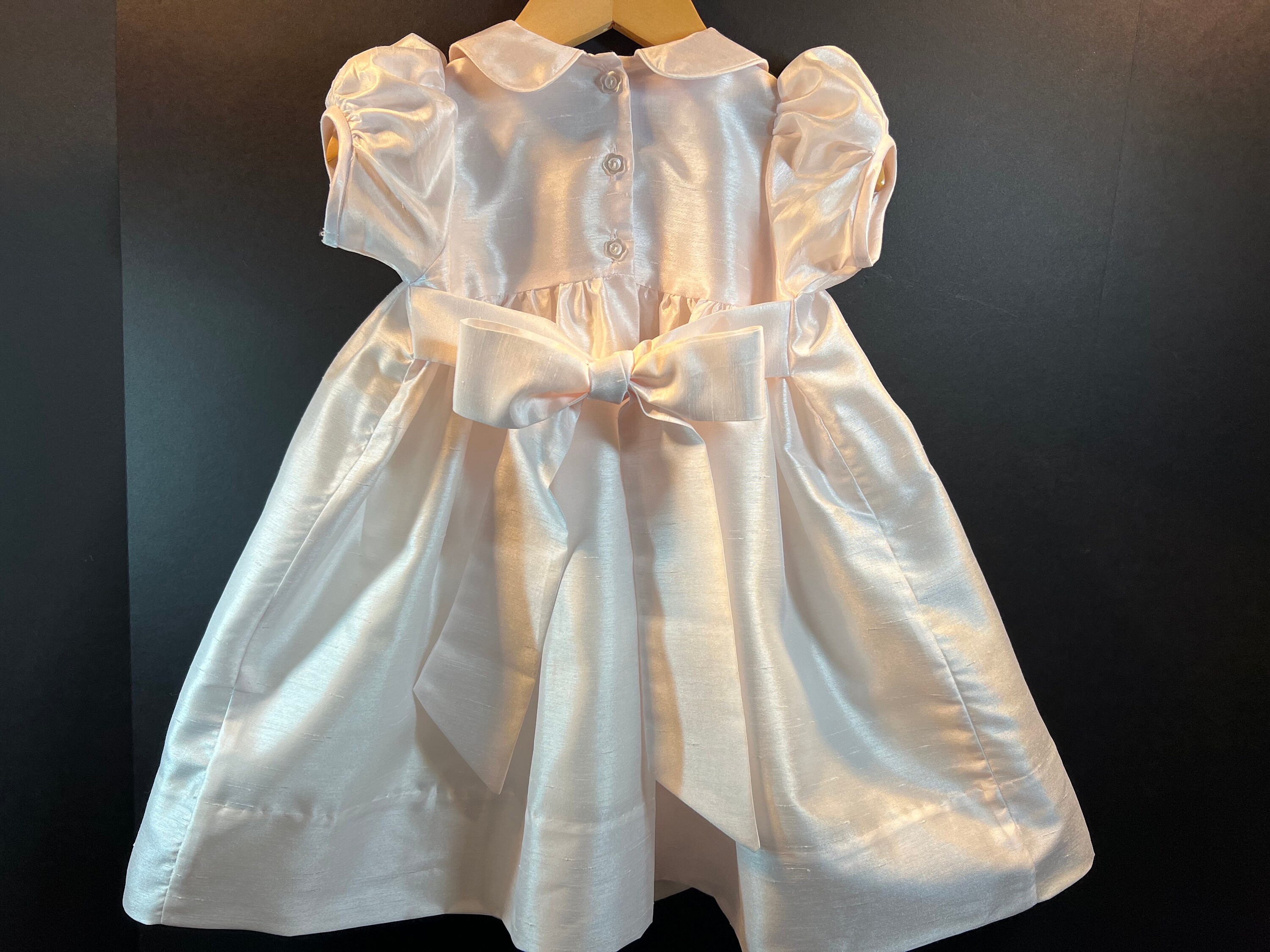 NEW Boutique Design Hand Embroidered Smocked Dress Children Baby Girl ...