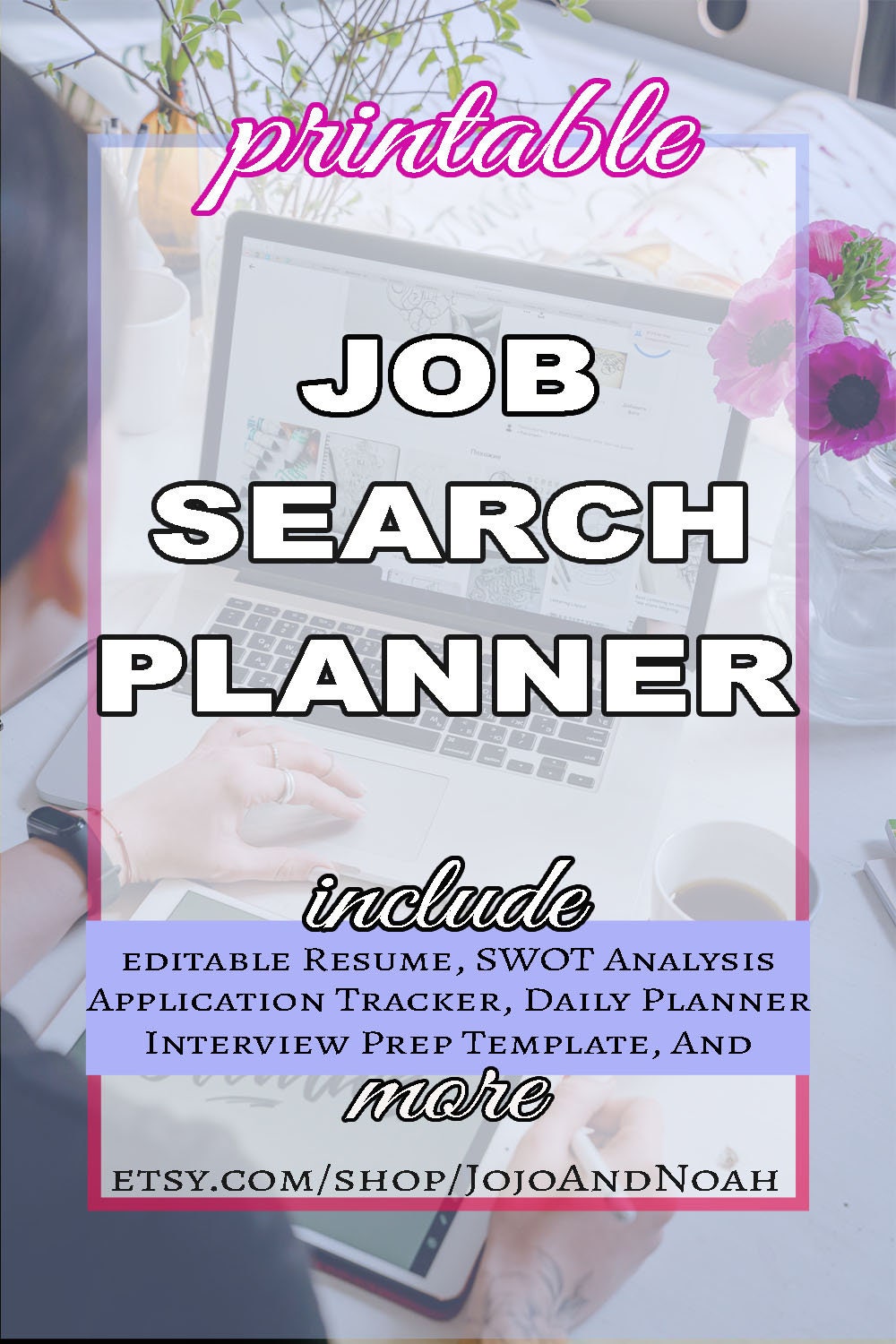 Job Search Planner, SWOT Analysis, Daily Routine Planner,interview ...
