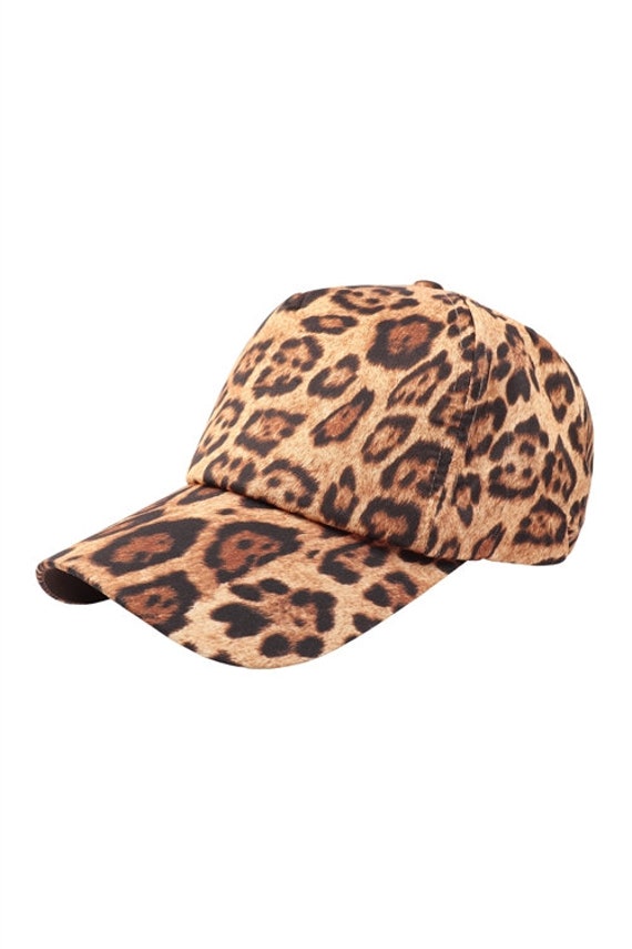 Leopard Animal print fashion everyday cap | Etsy