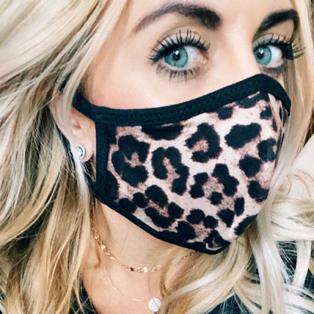 3D Shape Printed Reversible Cotton Face Mask Made in USA - Etsy