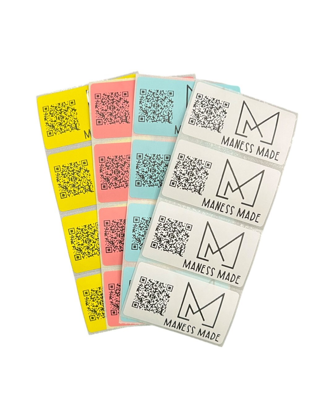 Custom QR Code Website Stickers Business Logo Review Stickers Custom ...