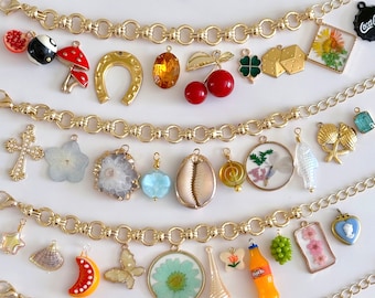 Charm Bracelets - Etsy