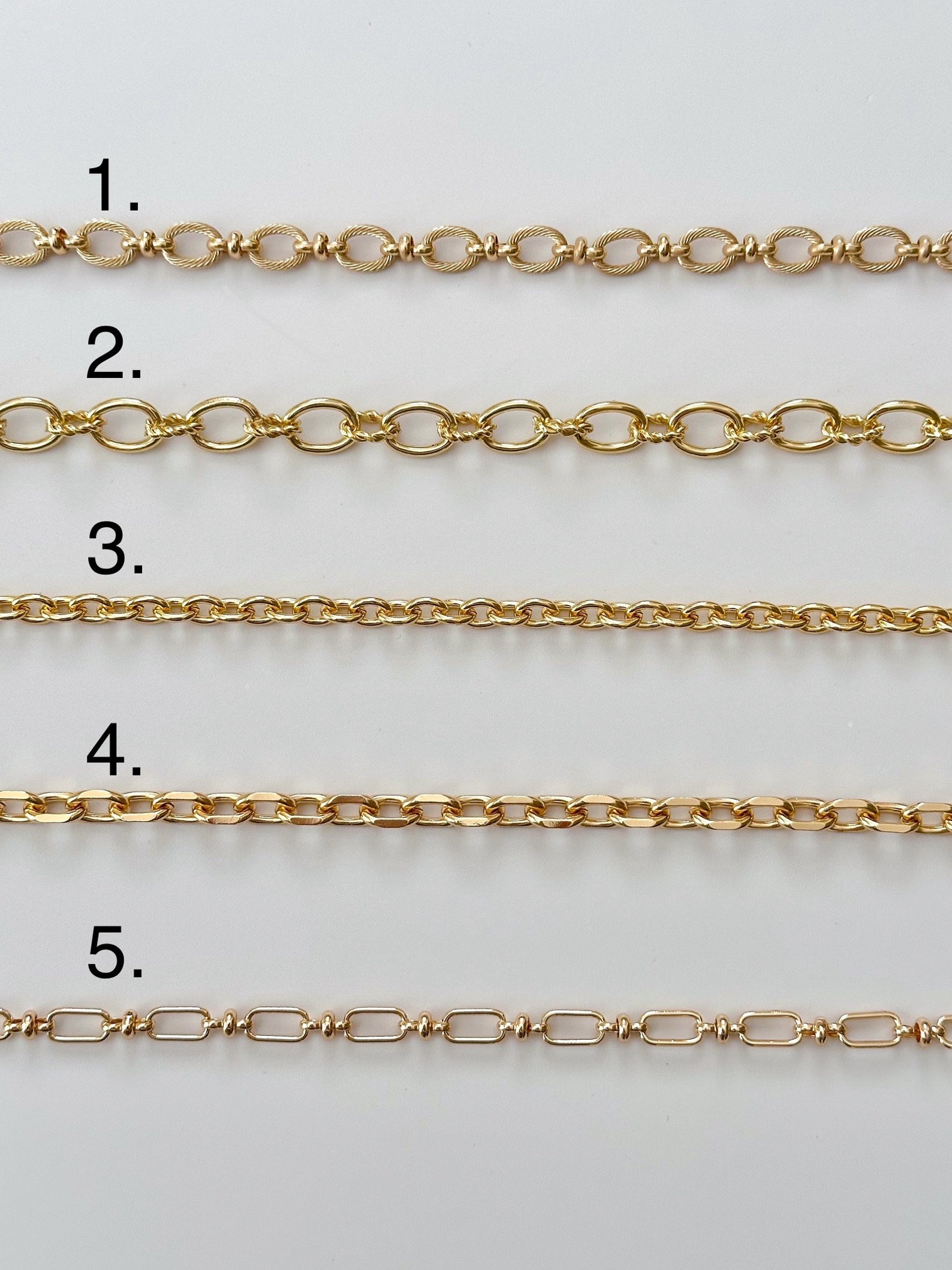 Build Your Own Custom Charm Necklace / Gold Plated Raw Brass ...