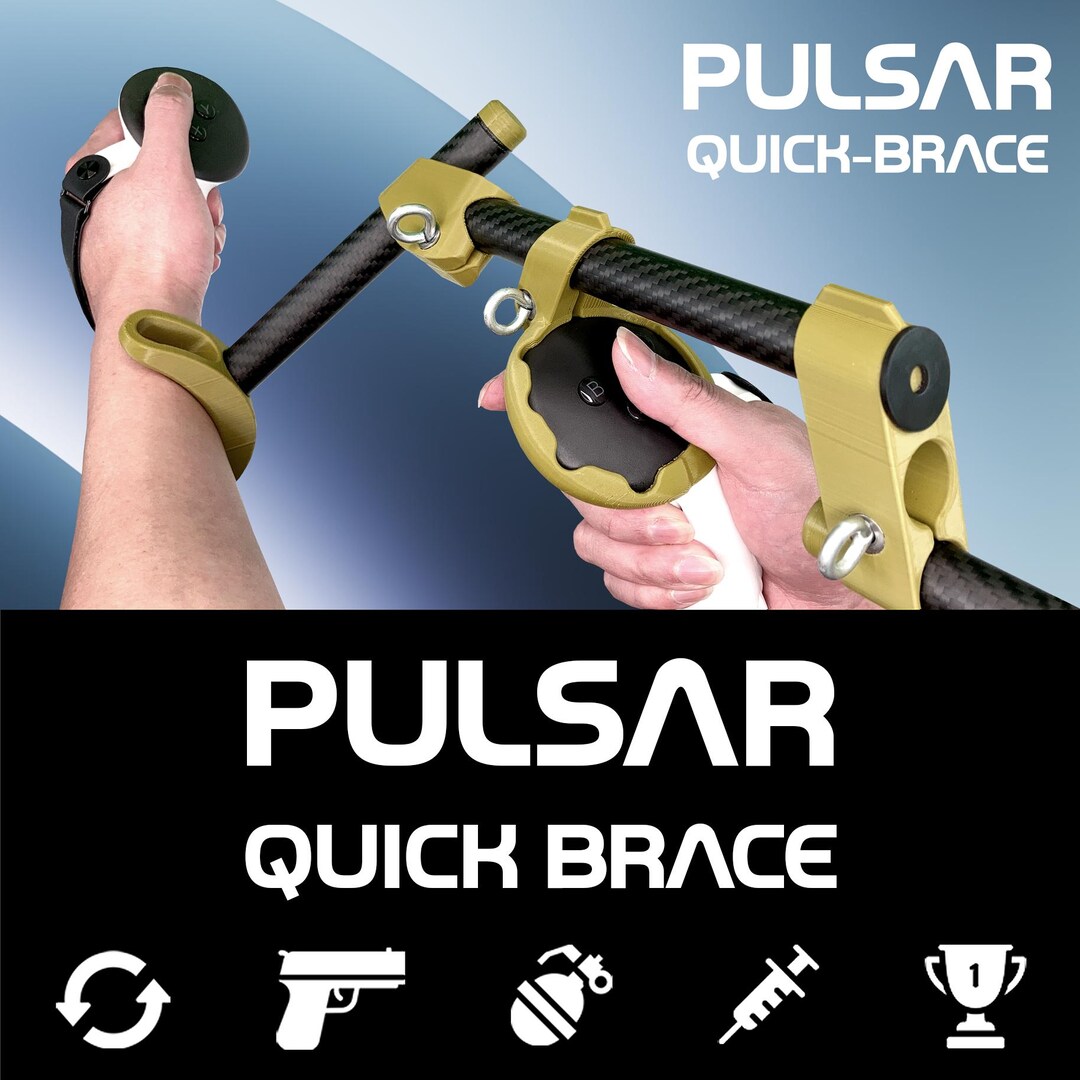 Pulsar Quickbrace VR Gunstock for (quest 3/2/pro) - Etsy