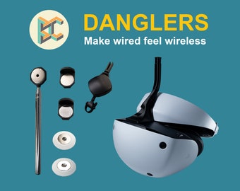 VR Headset Cable Strain Relief Fits Index HMD Cord Cable Management ...