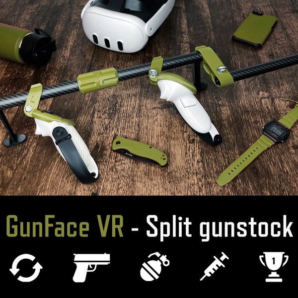 Magnetic Vr Gunstock Quest 3 - Etsy