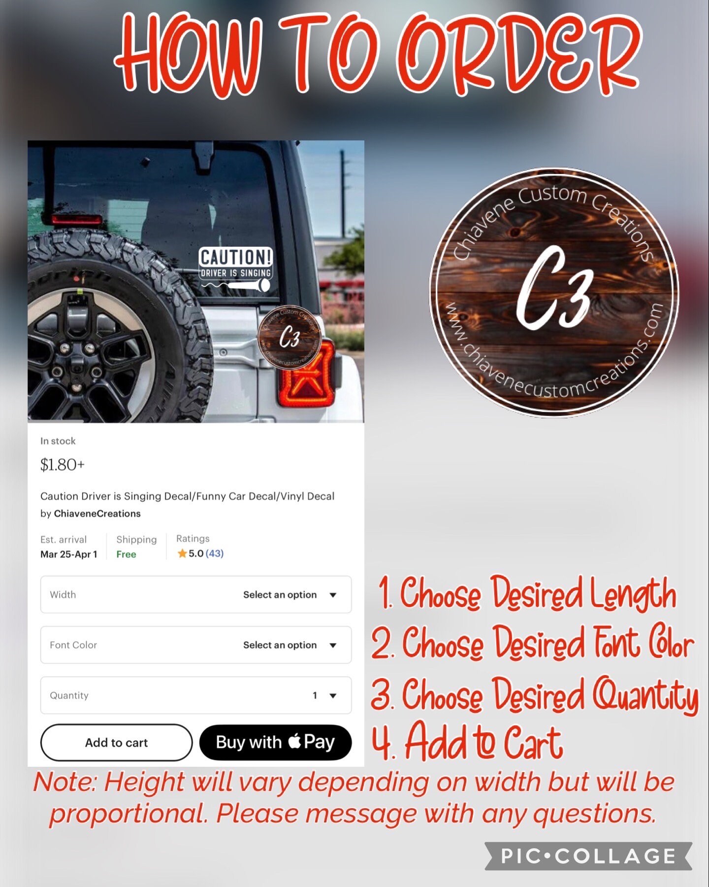 Caution Driver is Singing Decal/funny Car Decal/vinyl Decal - Etsy