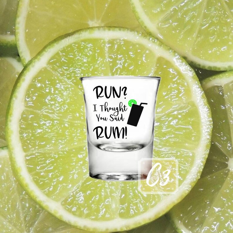 Funny Shot Glasses Vinyl Decal Glass Shot Glass Gifts Decal - Etsy