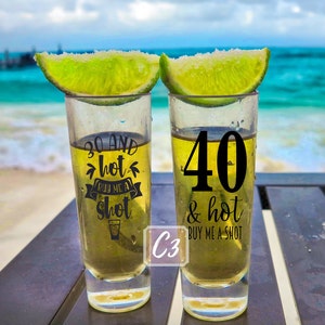 Funny Shot Glasses, Vinyl Decal Glass, Shot Glass Gifts, Decal ...