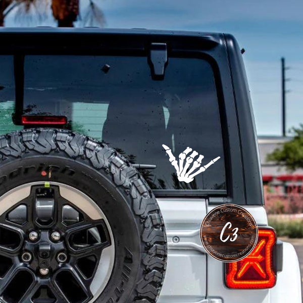 Skeleton Decal - Etsy