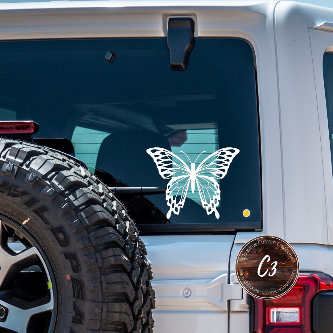 Butterfly Decal/car Decal/vinyl Decal - Etsy