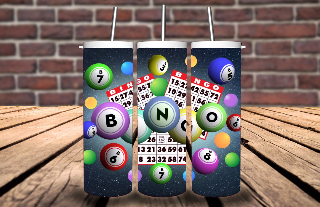 Bingo 20oz Tumbler/game Tumbler - Etsy