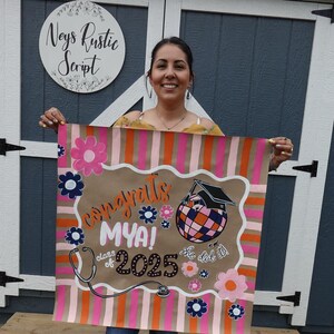 Custom Party Banner Personalized Hand-painted Event Sign Birthday Decor ...