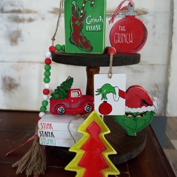 Grinch Christmas Decorations - Etsy