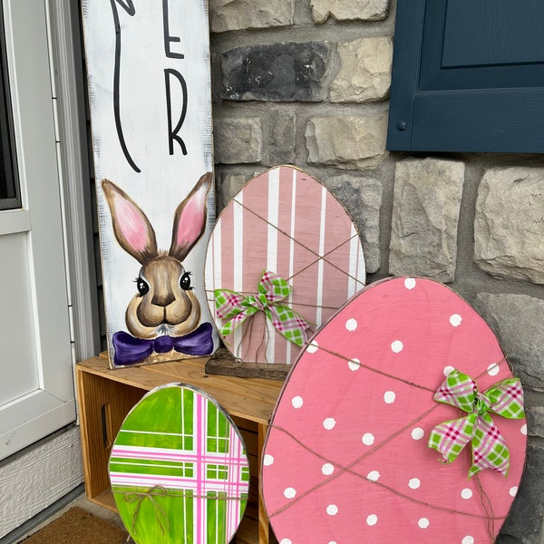 Pallet Easter Eggs - Etsy