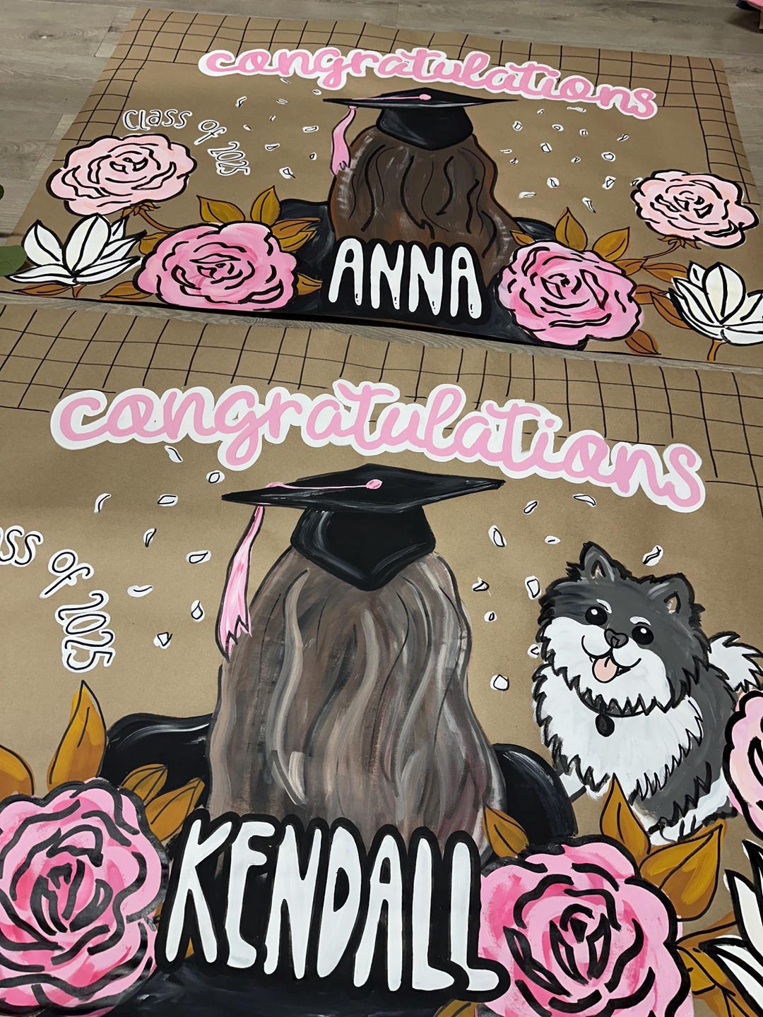 Custom Party Banner Personalized Hand-painted Event Sign Birthday Decor ...