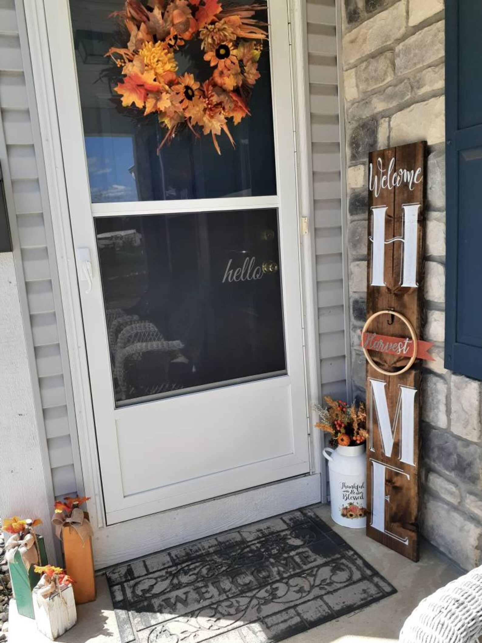 Vertical Farmhouse HOME Sign Rustic Wood Sign Home Sign With - Etsy